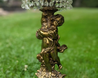 Vintage Angel Lamp - Etsy