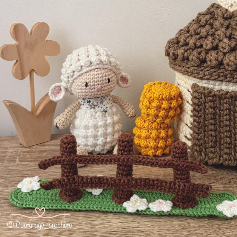 Crochet Pattern PDF French & English, Amigurumi Sheep, the Little ...