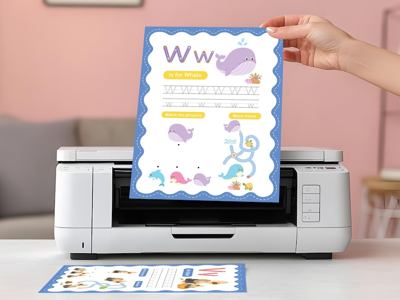 Animal Alphabet Worksheets, A-Z ABC Activity Pack, Letter Tracing, Maze ...