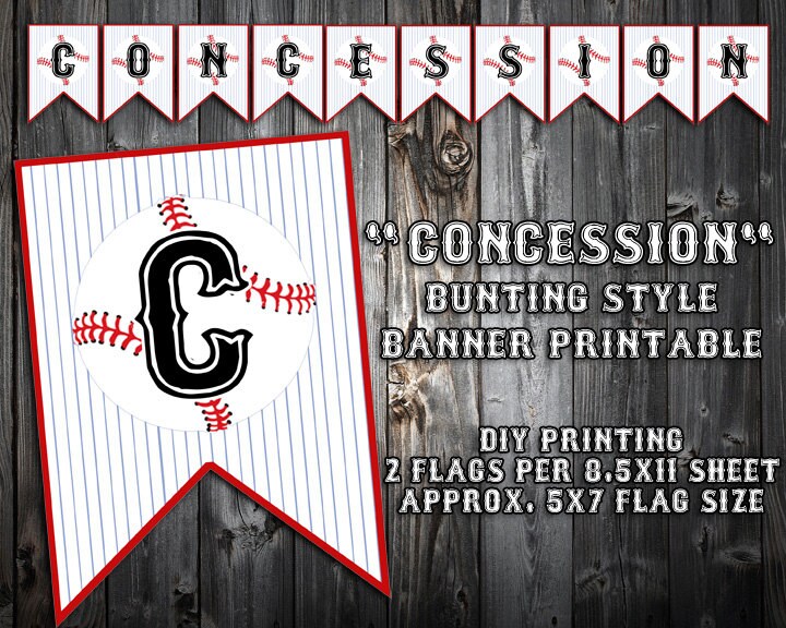 INSTANT DOWNLOAD Black or Blue Font Baseball Themed | Etsy