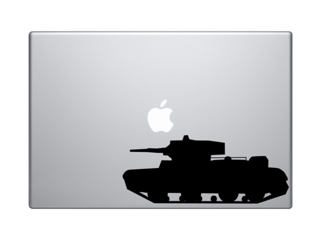 World War 2 II Tank Version 7 Classic Military Armor MacBook Vinyl ...