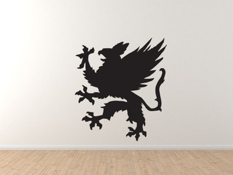 Mythical Creature Gryphon Griffin 1 Medieval Heraldry Wall - Etsy