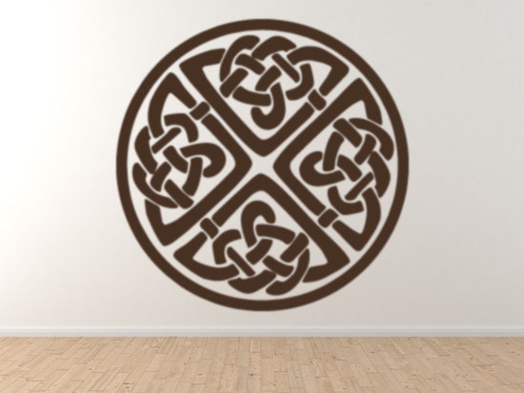 Celtic Stone 2 Celt Ornament Wall Vinyl Decal Home Decor - Etsy