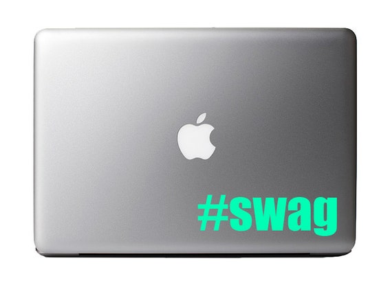 Swag Hashtag Vinyl Decal Sticker Skin for Apple MacBook Pro | Etsy