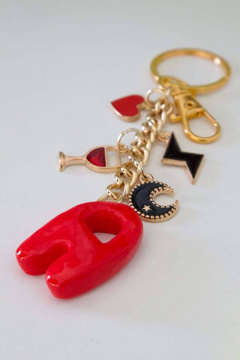 Make Your Own Bubble Letter Keychain | Personalized Keychain Charm ...