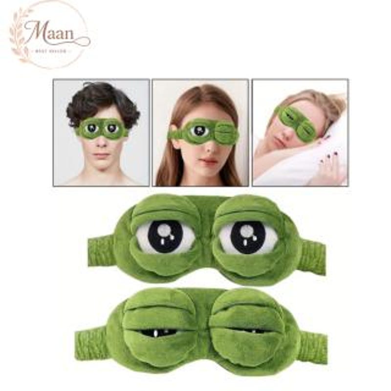 Eye Mask Frog - Etsy