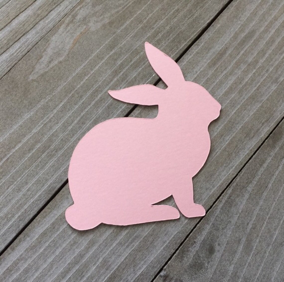 18 Bunny Cut Outs Bunny Rabbit Die Cut Bunny Party Decor - Etsy