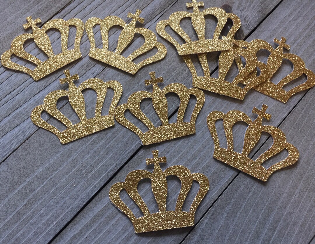Royal Prince/princess Crown Confetti/ Royal Baby Shower/ Royal Birthday ...