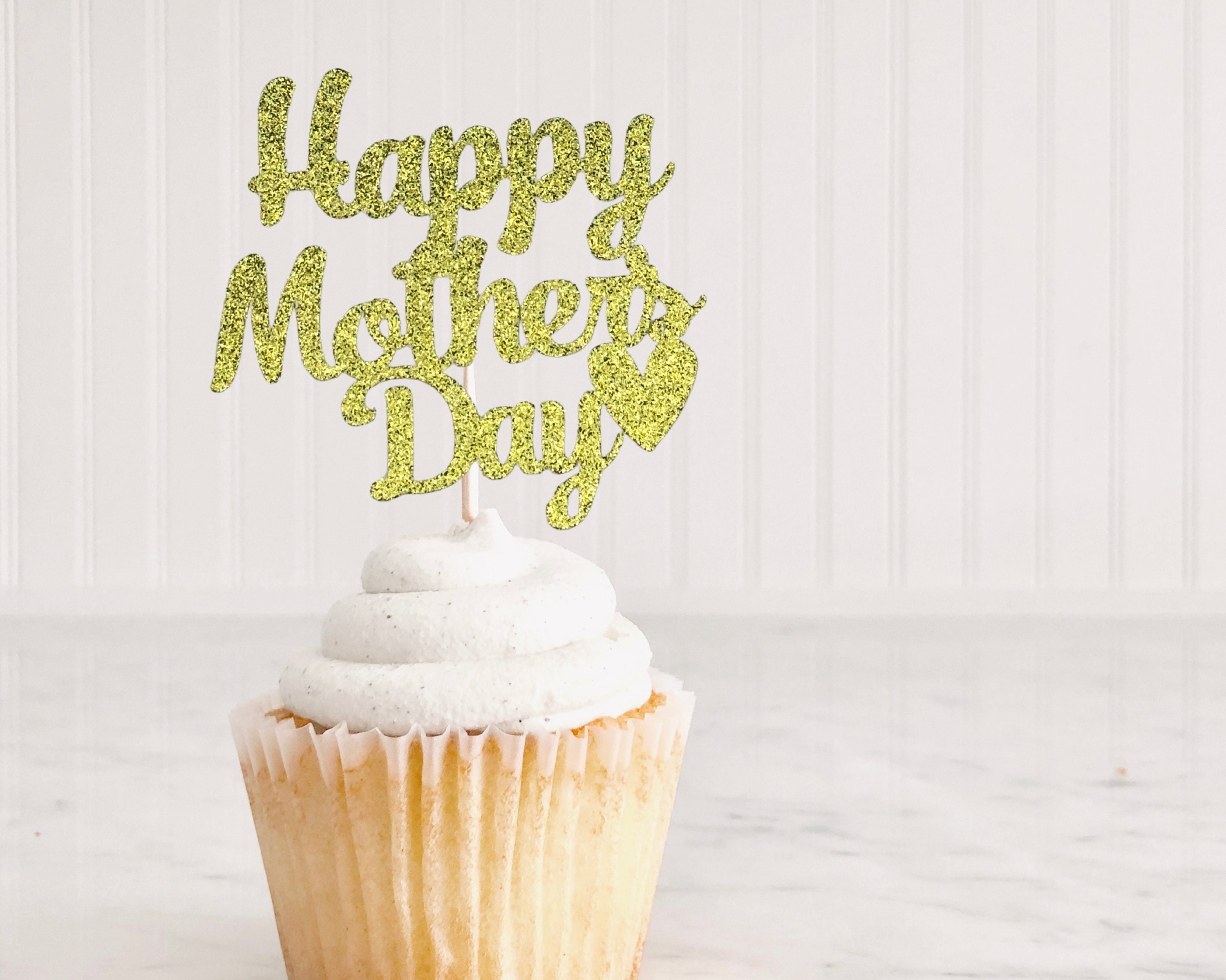 Feliz Dia De Las Madres Cupcake Toppers/ Happy Mother’s Day Decor/ #1 ...