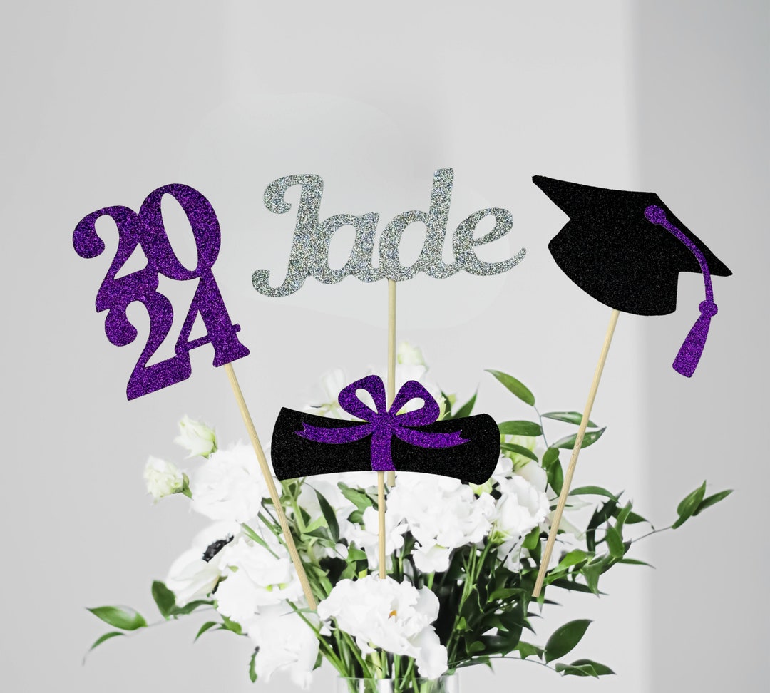 2024 Graduation Decorations/ Graduation Table Centerpieces/ Class of ...