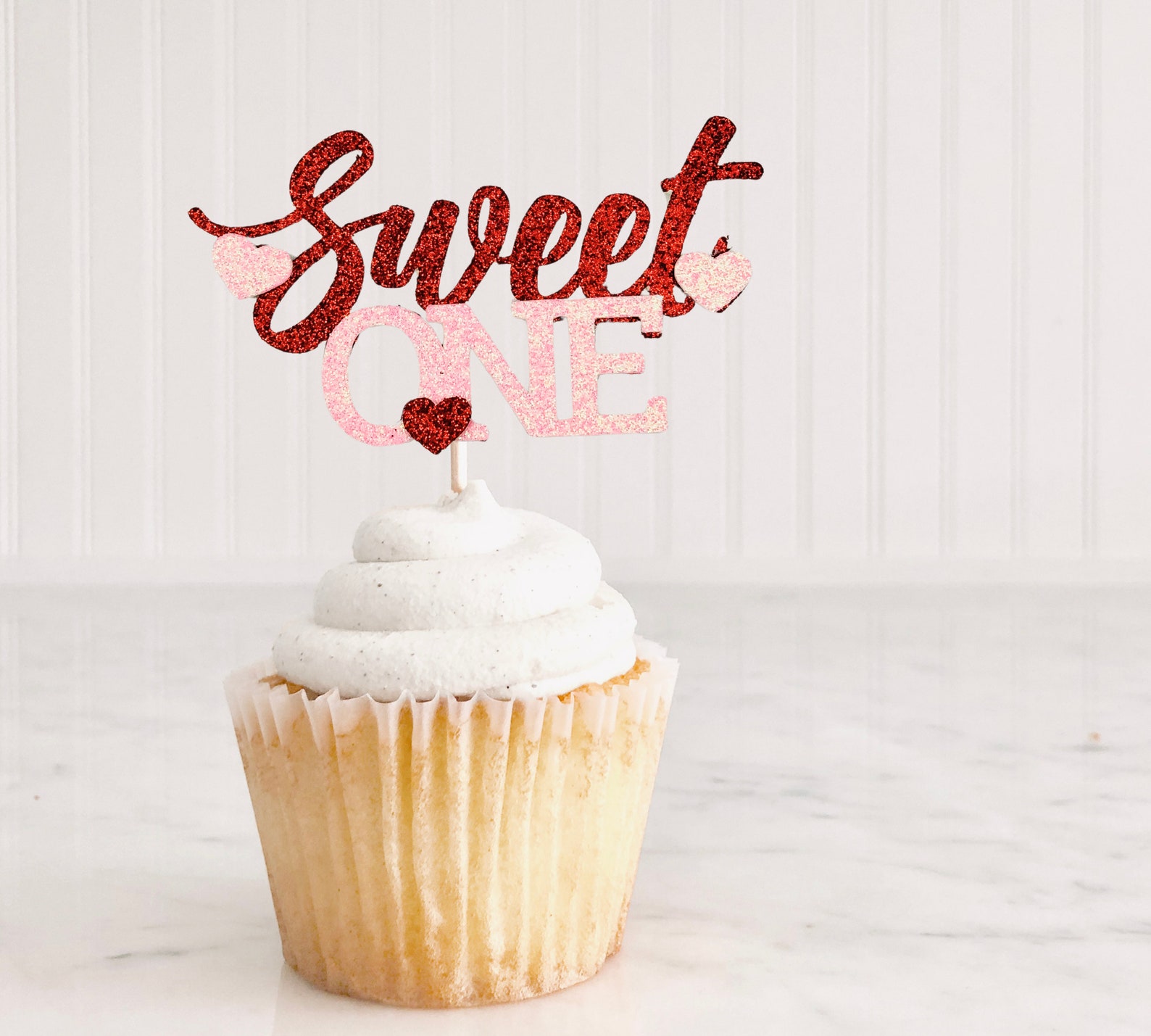 Sweet One Valentine's Day Cake Topper/ Valentine's Day Heart 1st ...