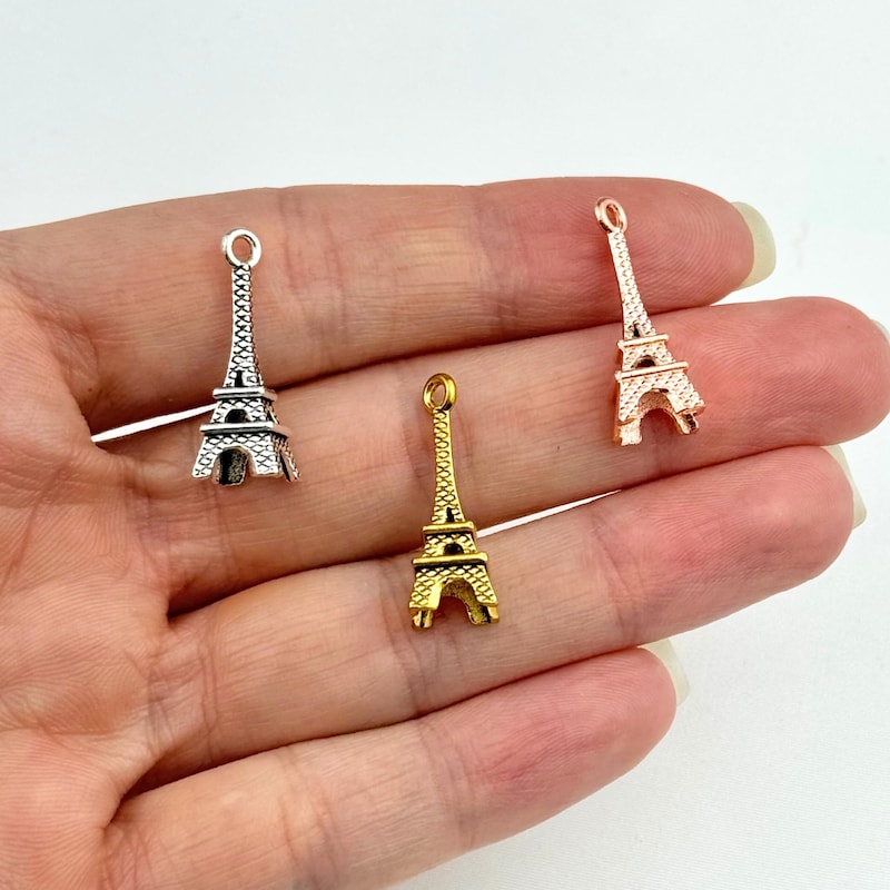 Eiffel Tower Charm - Etsy