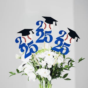 2025 Baseball Centerpieces/ Baseball Team Party Decorations/ College ...