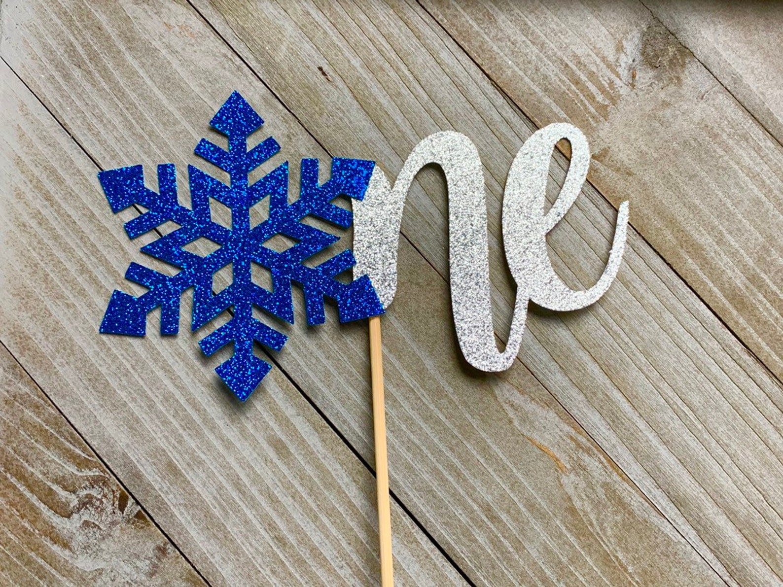 Snowflake ONE Cake Topper/ Snowflake Centerpiece/ Winter Onederland ...
