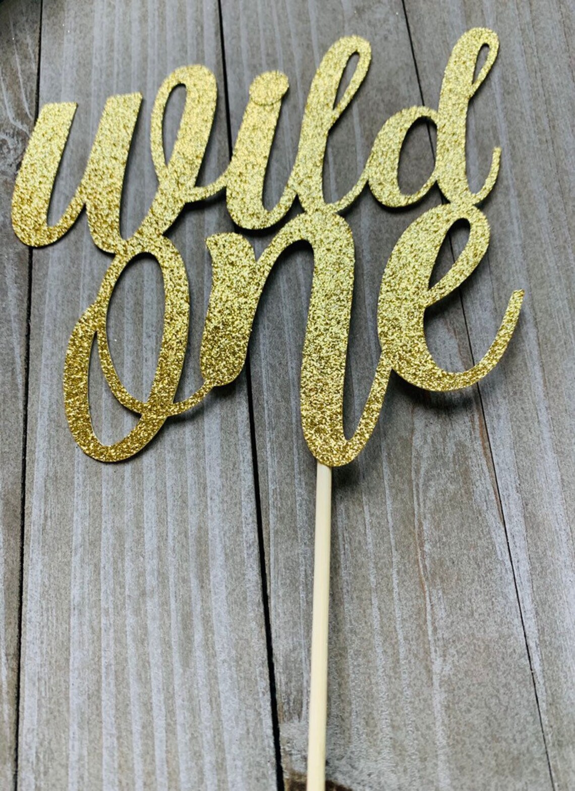 Wild One Centerpiece/cake Topper/first Birthday Decorations/ - Etsy