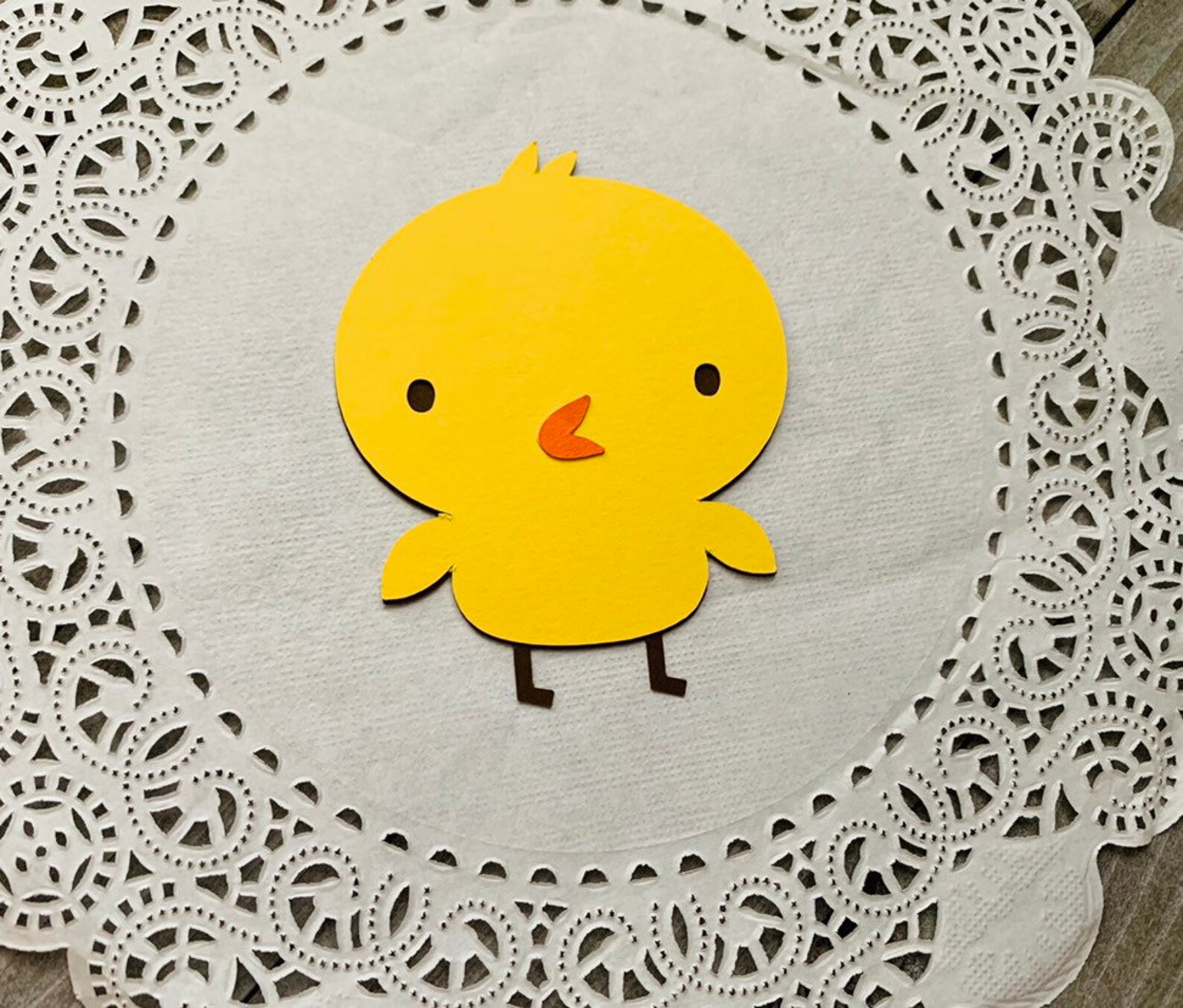 Chick Cutouts Chick Diecuts Farm Animal Cutouts Farm | Etsy