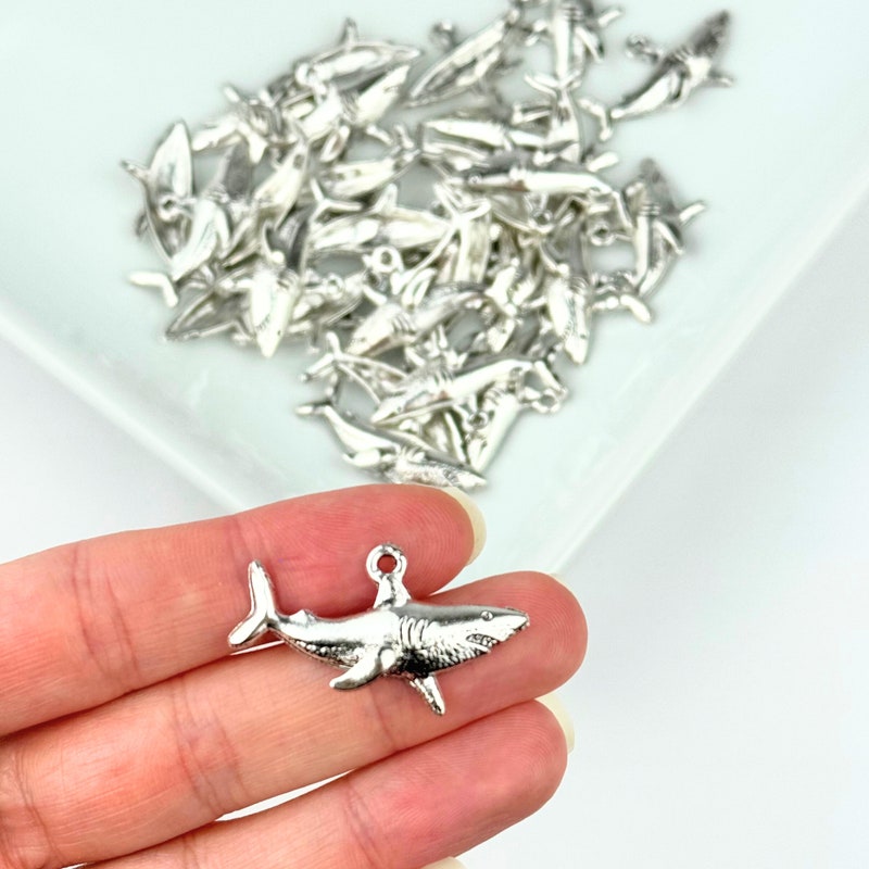 Shark Charm - Etsy