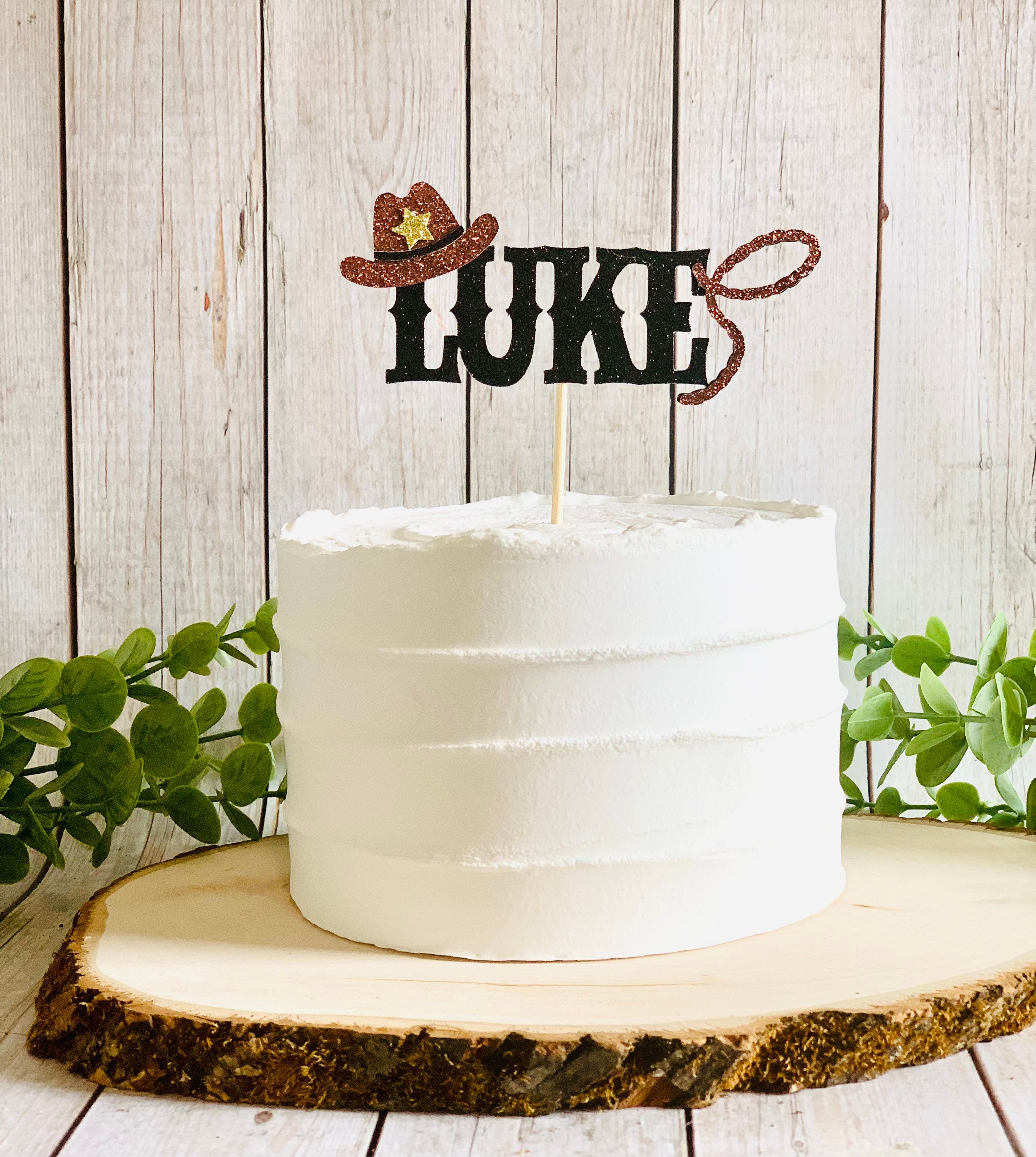 Cowboy Cake Topper/ Custom Cowboy Cake Topper/ Cowgirl Party/ - Etsy Canada