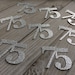 75th Birthday Confetti/ 75 Confetti/ Number Confetti/ 75th Party Decor ...