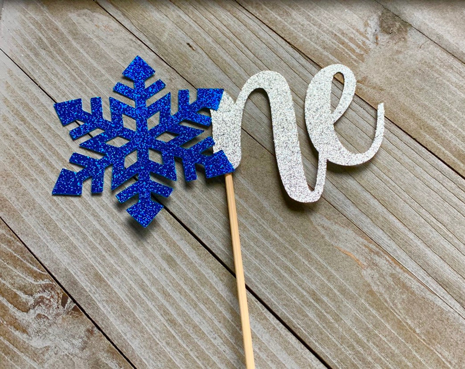 Snowflake ONE Cake Topper/ Snowflake Centerpiece/ Winter Onederland ...