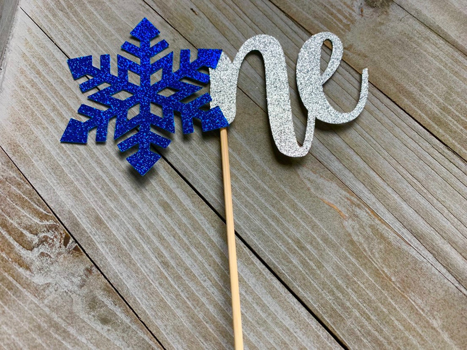 Snowflake ONE Cake Topper/ Snowflake Centerpiece/ Winter Onederland ...