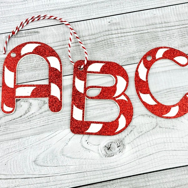 Letter Ornaments - Etsy