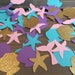 100 Mermaid Confetti, Under the Sea Party, Mermaid Birthday Party, Baby ...