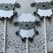 12 Baby Sheep Cupcake Toppers, Farm Animal Party, Sheep Decorations ...