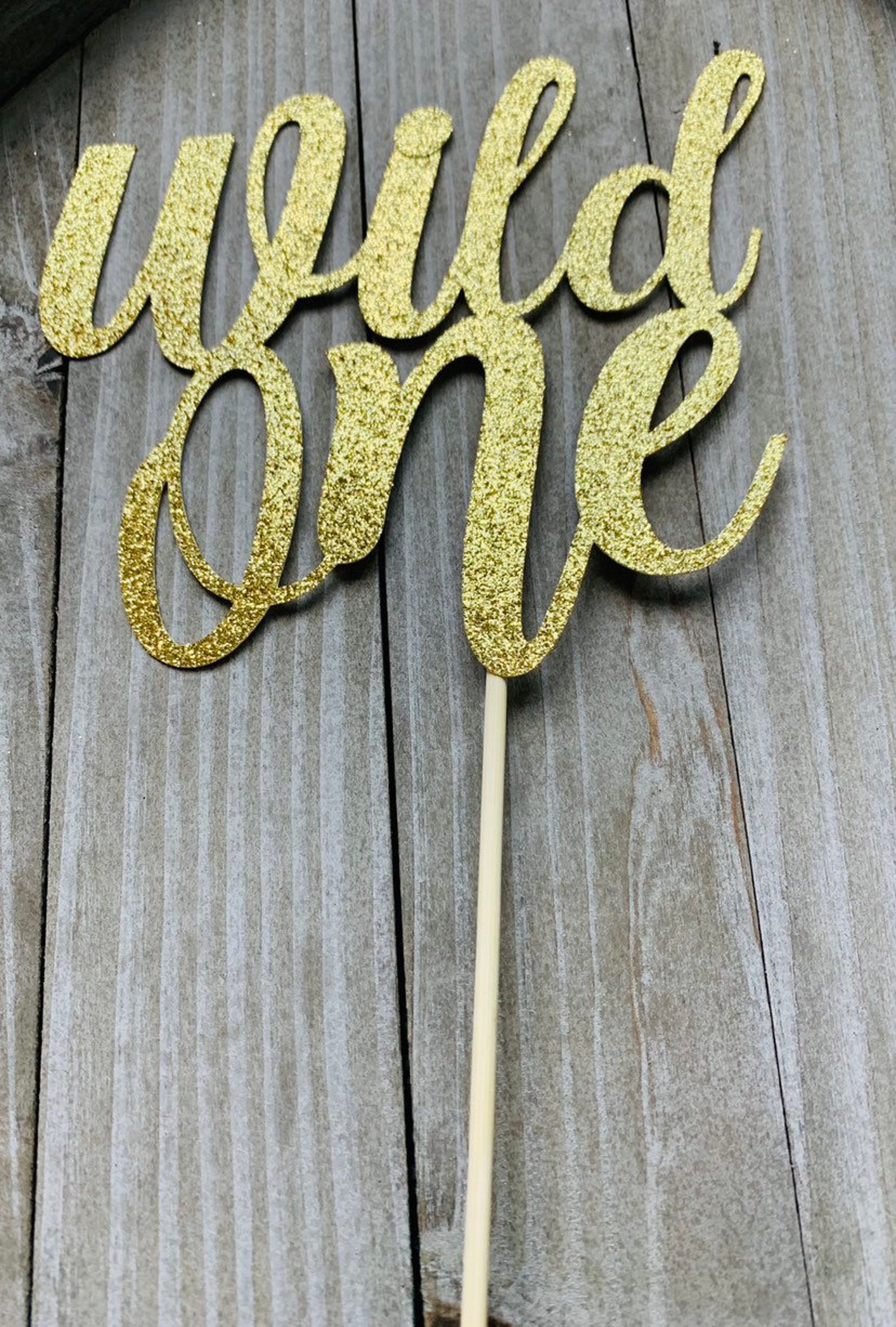 Wild One Centerpiece/cake Topper/first Birthday Decorations/ - Etsy