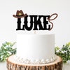 Cowboy Theme Cake Topper, Ranchero Theme Cake Topper, Vaquero Cake ...
