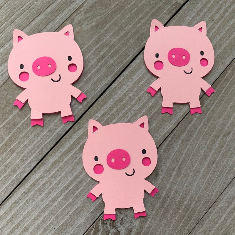 Pig Cutout - Etsy