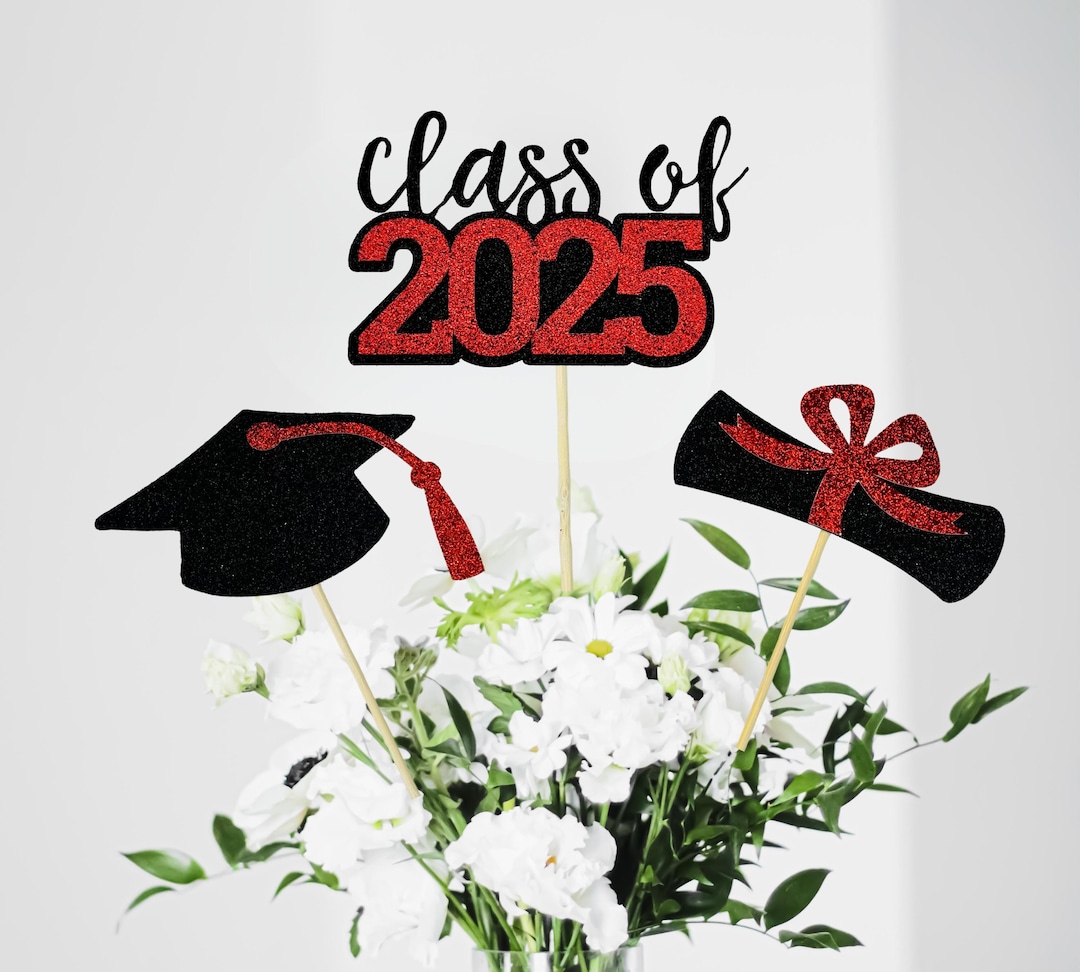 2026 Graduation Centerpieces/ Custom Name Cutouts/ Graduation Party ...