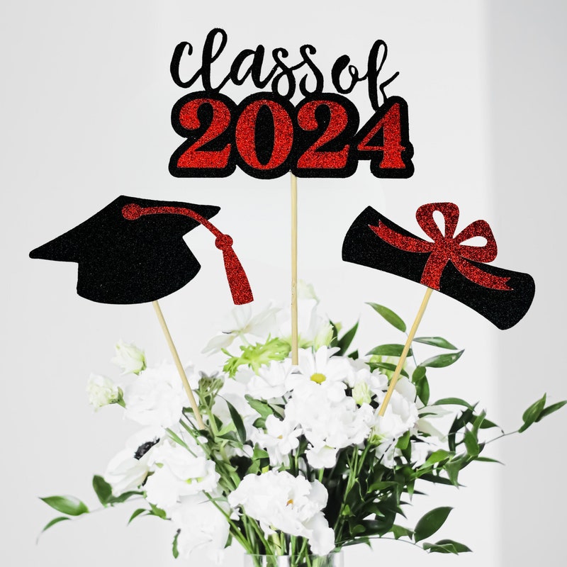 Grad Centerpiece - Etsy