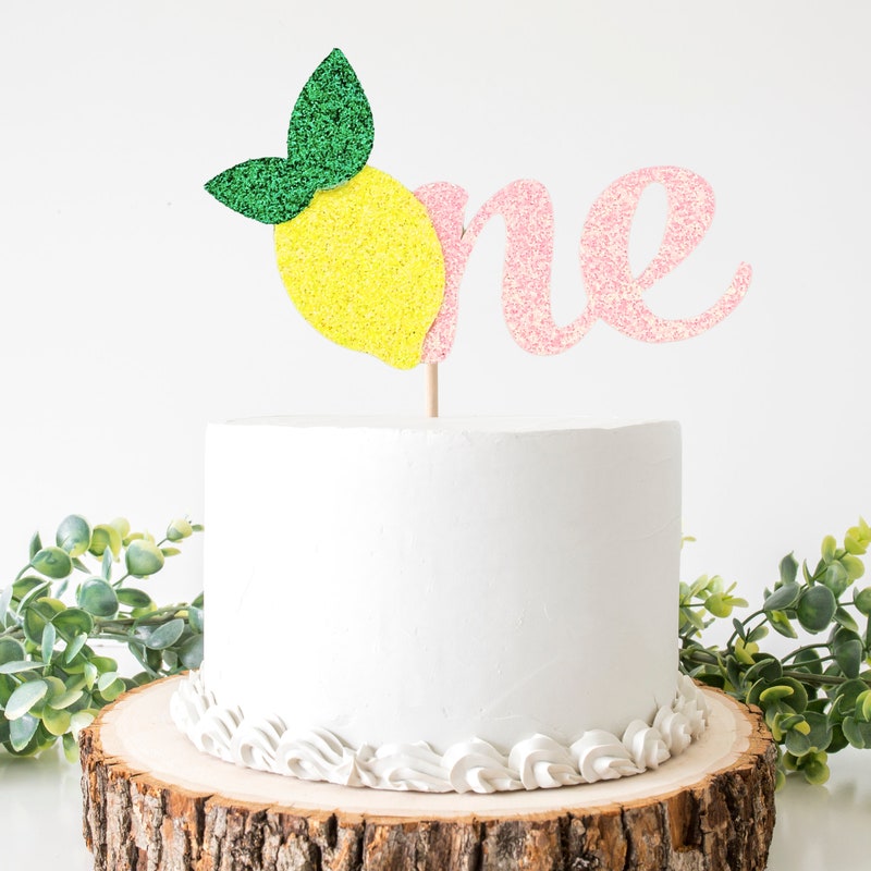One Cake Topper - Etsy
