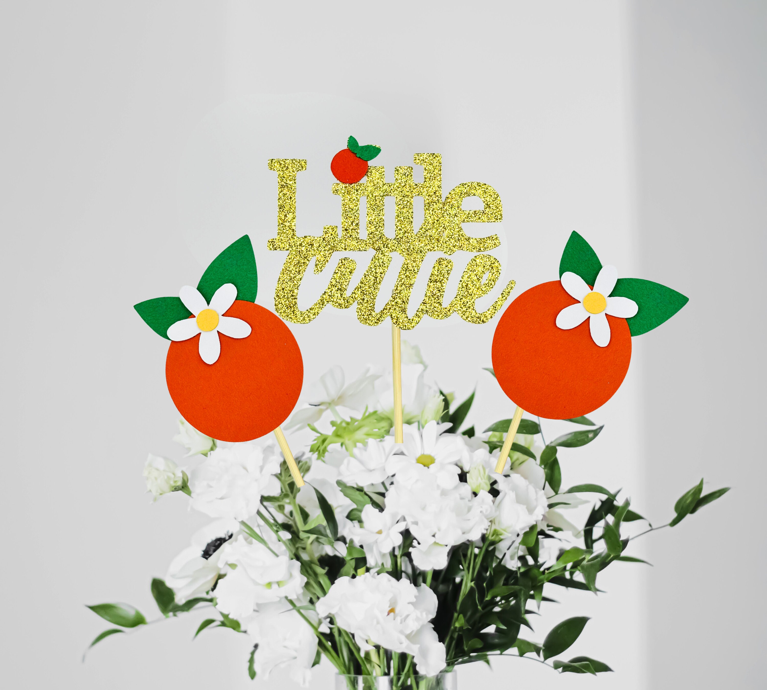 Little Cutie Party Decorations/ Little Cutie 1st Birthday Floral ...