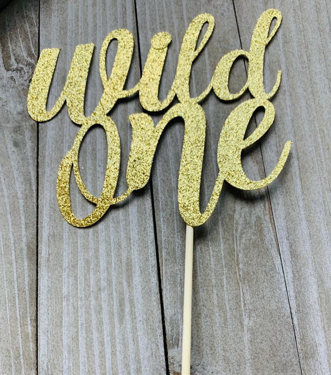 Wild One Centerpiece/cake Topper/first Birthday Decorations/ Wild One ...