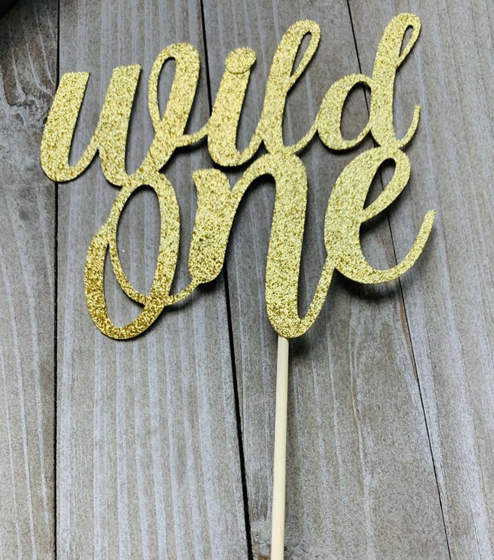 Wild One Centerpiece/cake Topper/first Birthday Decorations/ - Etsy