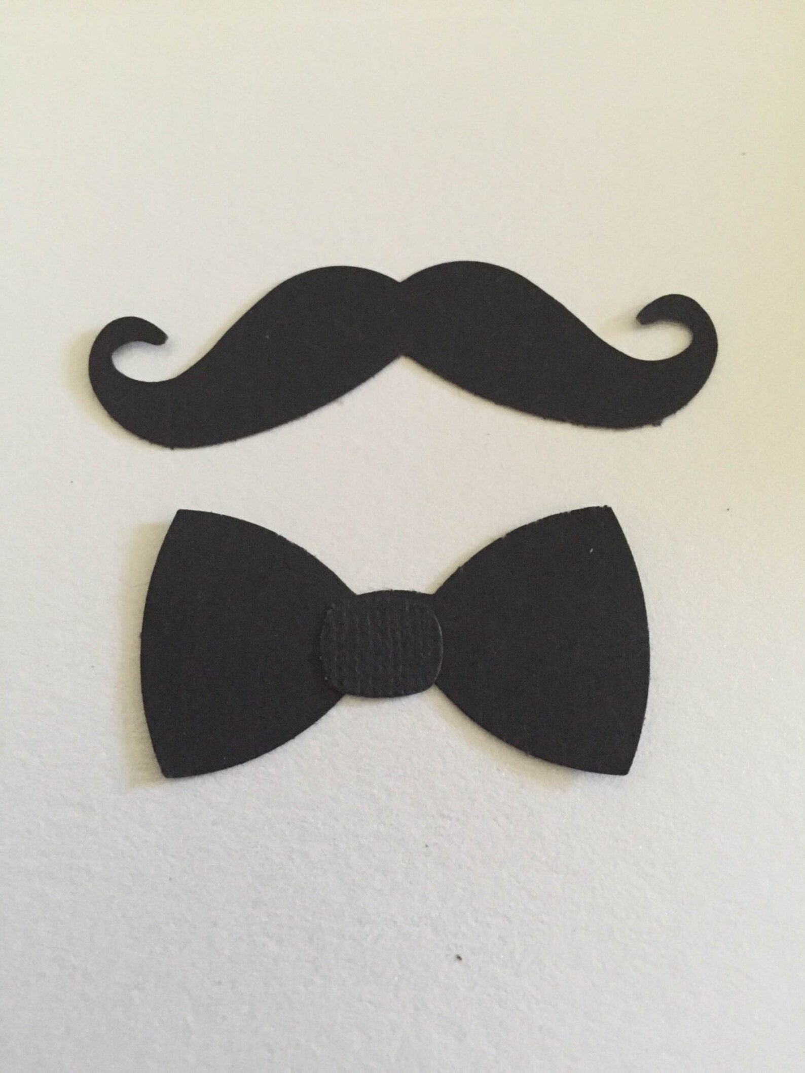 50 Mustache and Bow Tie Paper Punch Confetti | Etsy