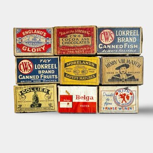 Vintage Matchbox Sets, With Colourful Graphics no Matches, 1960s and ...