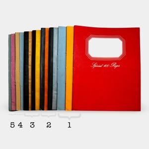 Vintage Unused Notebooks, School Exercise Books, Branded Notebooks. - Etsy