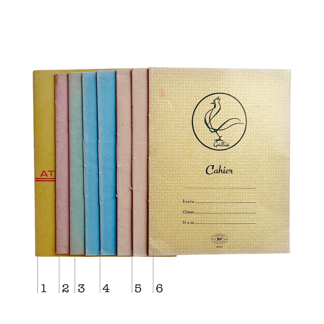 Vintage Unused Notebooks, School Exercise Books, Branded Notebooks. - Etsy