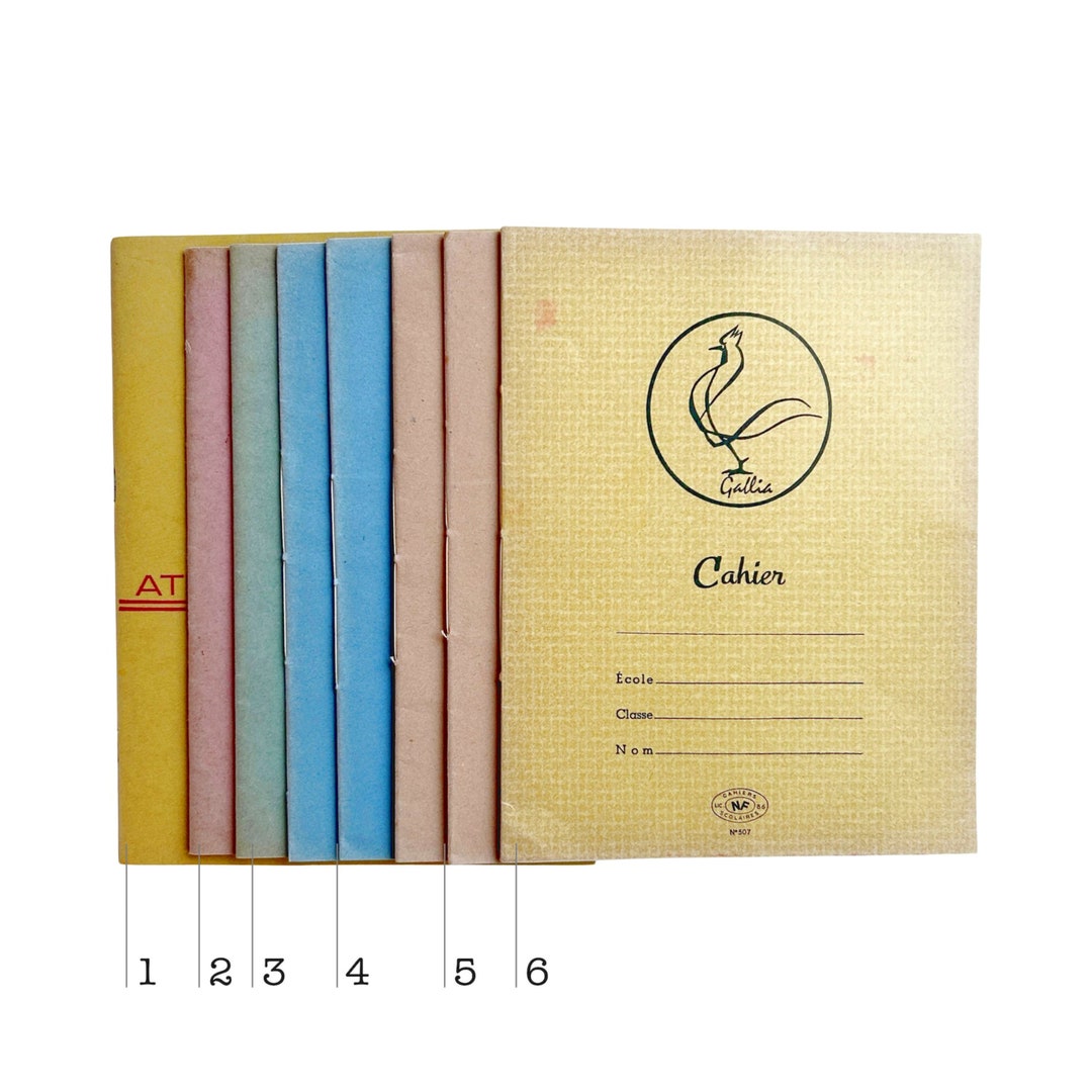 Vintage Unused Notebooks, School Exercise Books, Branded Notebooks. - Etsy