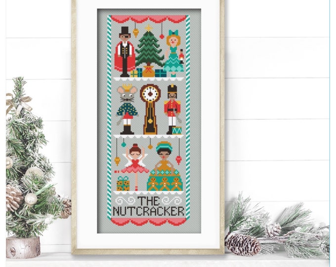 The Nutcracker Cross Stitch FULL Kit - Etsy