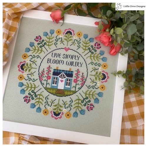 Love Thy Neighbor Cross Stitch Pattern Instant Download PDF - Etsy