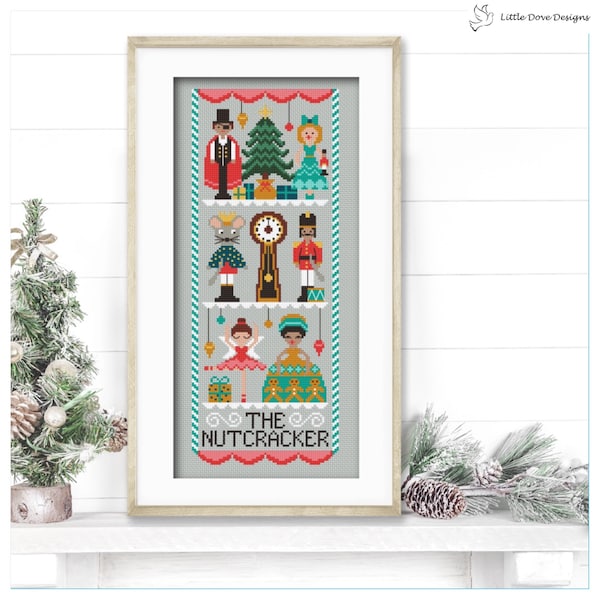 Nutcracker Cross Stitch - Etsy