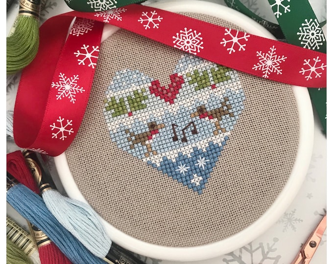 Christmas Wishes Cross Stitch Sampler FULL Kit - Etsy