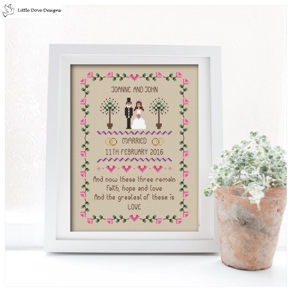 Wedding Sampler - Etsy