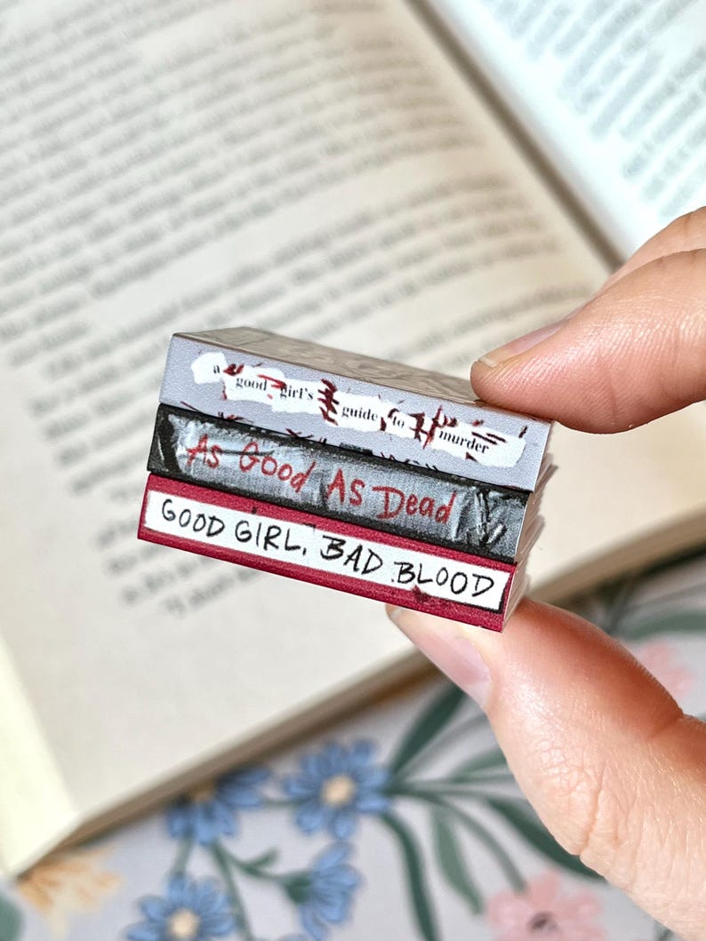 Mini AGGGTM Books (set of 3 Mini Books) | Miniature Tiny Bookshelves ...