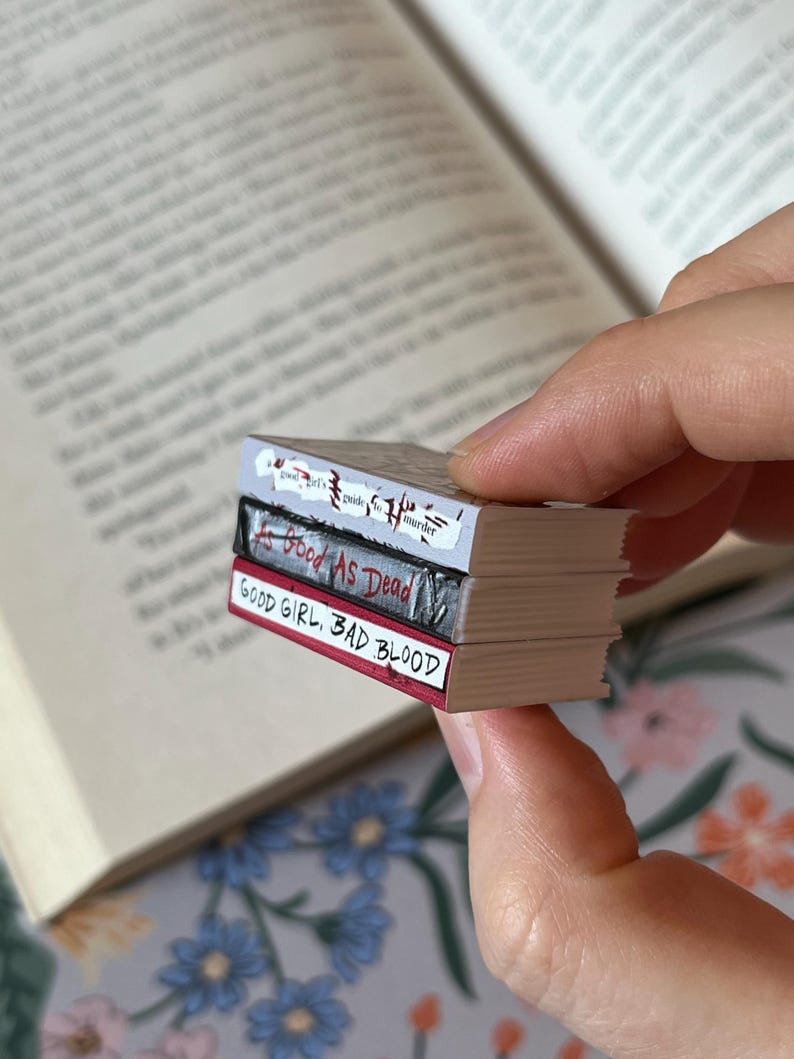 Mini AGGGTM Books (set of 3 Mini Books) | Miniature Tiny Bookshelves ...