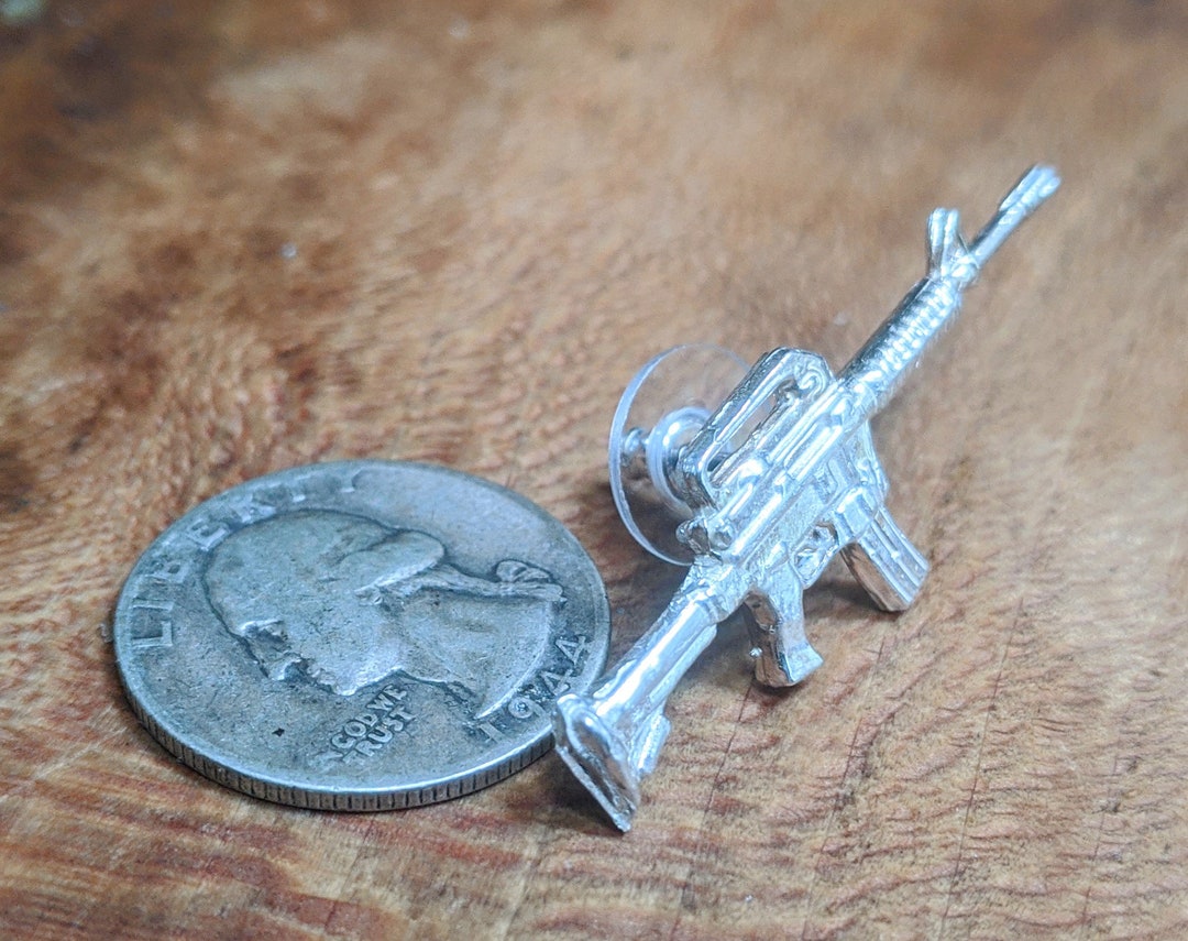 Small AR-15 Tie Tac / Hat Pin - Etsy